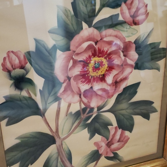 Shirrell Graves | Wall Decor | Vintage Shirrell Graves Watercolor ...
